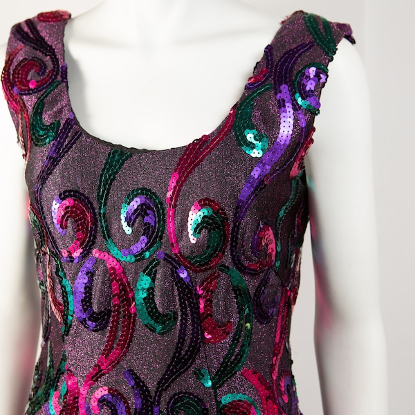 Pink Sequins Prom Dress - Etsy