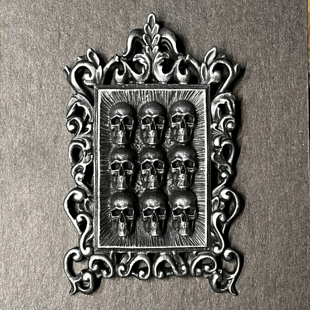 Skull Catacomb Wall Decor, Gothic Skull Decor, - Etsy