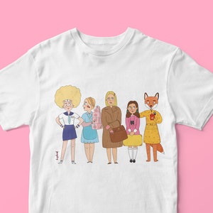 T-shirt Wes Anderson - Etsy