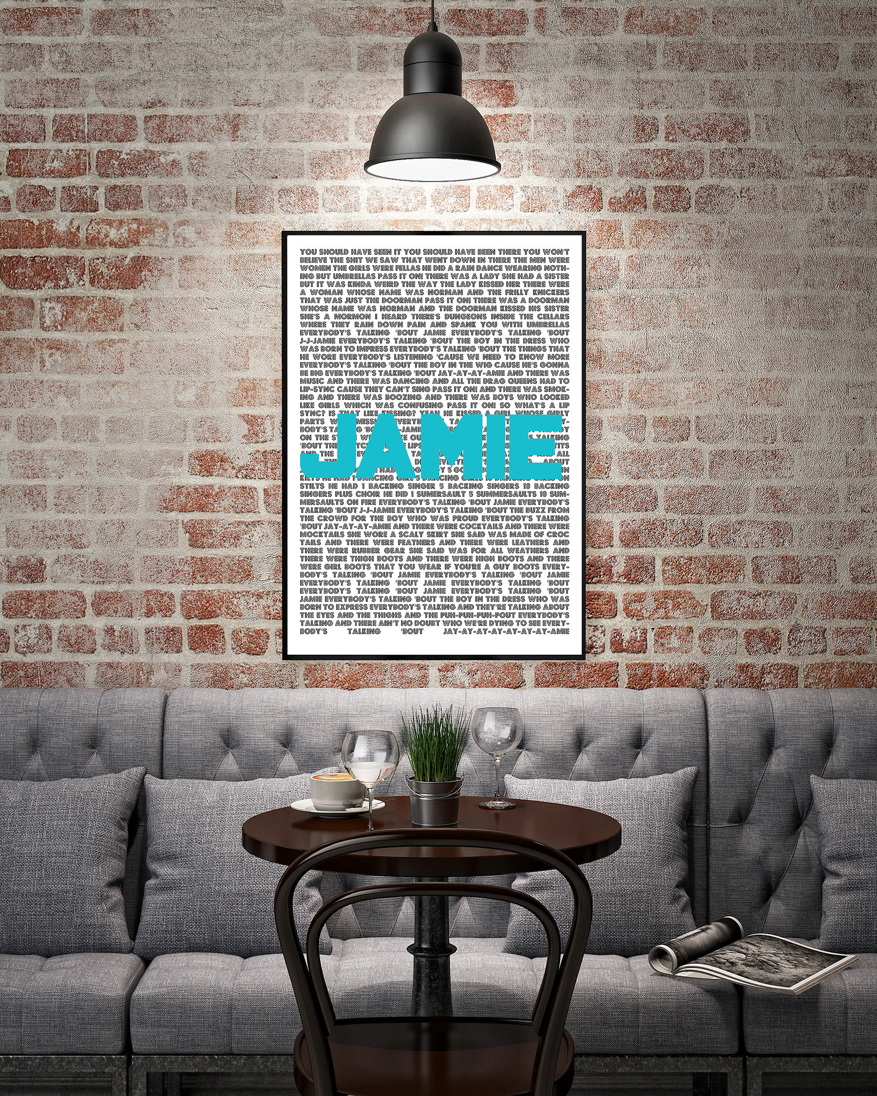 Everybody's Talking About Jamie - Musical Theatre - A4 Print - Digital ...