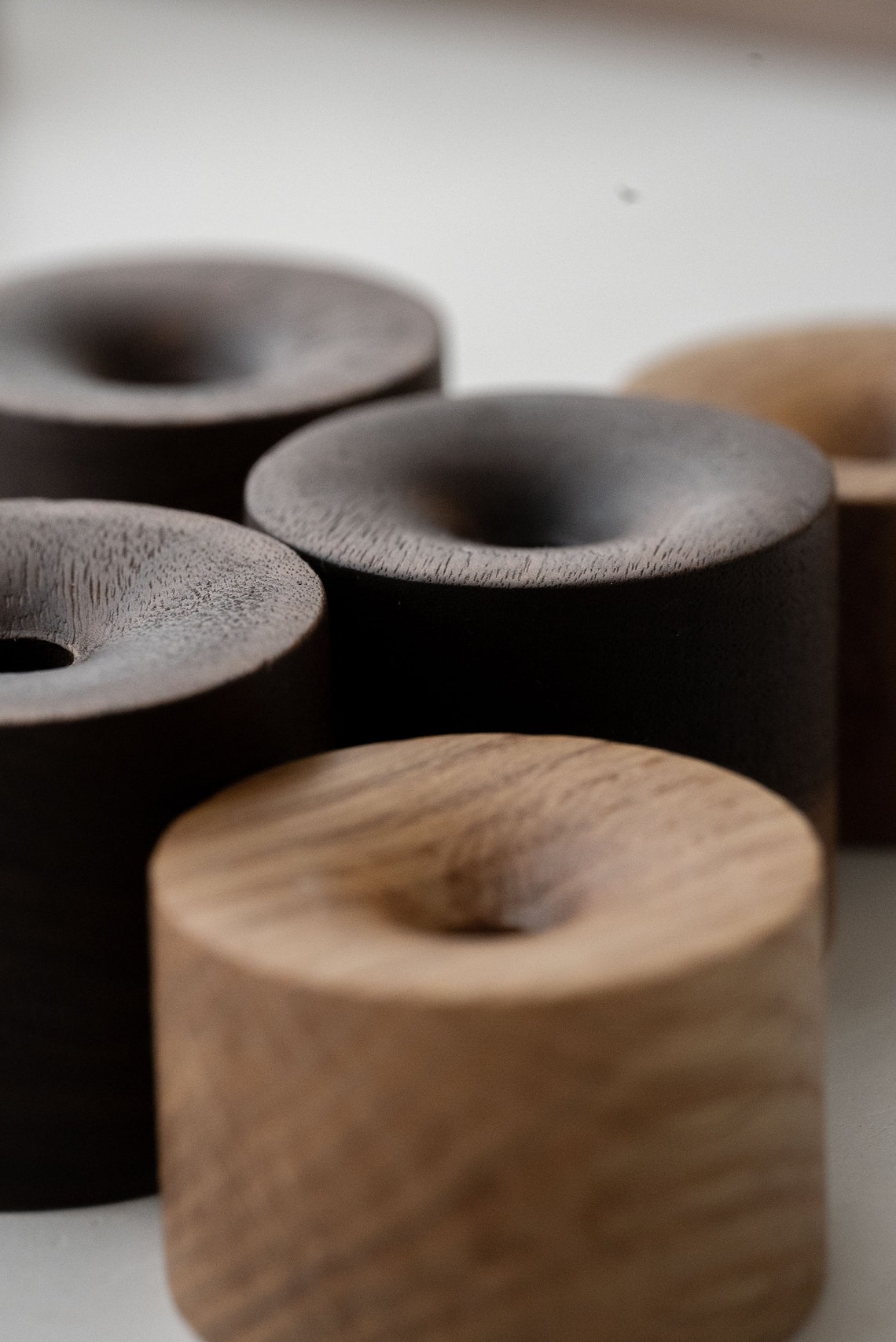 Puls Pencil Holder / Walnut / Pecan / White Oak / - Etsy