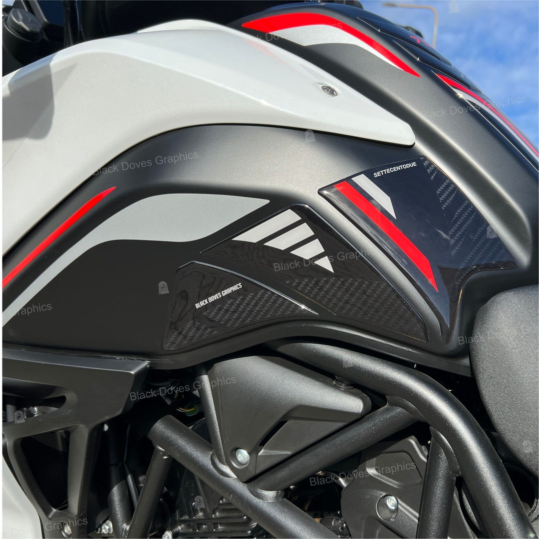 3D Resin Stickers Tank Side Protections Compatible With Benelli TRK 702 ...