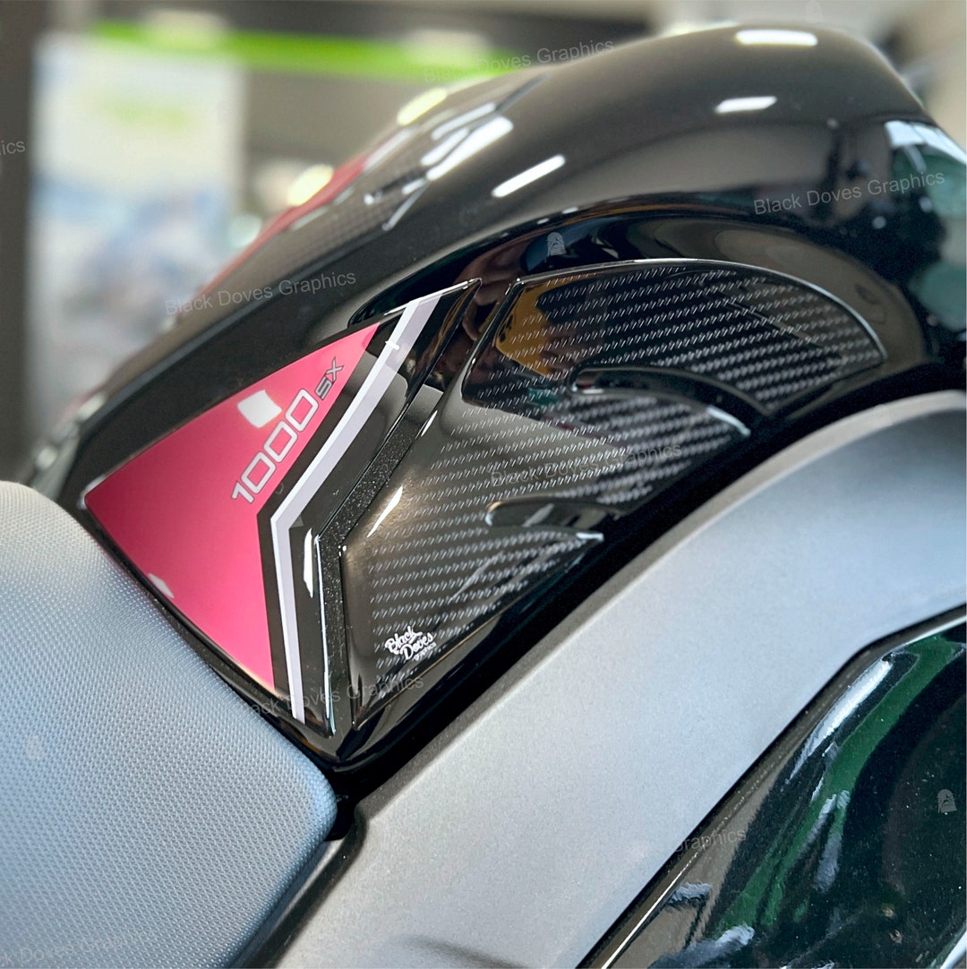 3D Stickers Tank Side Protection Compatible With Kawasaki Ninja 1000 SX ...