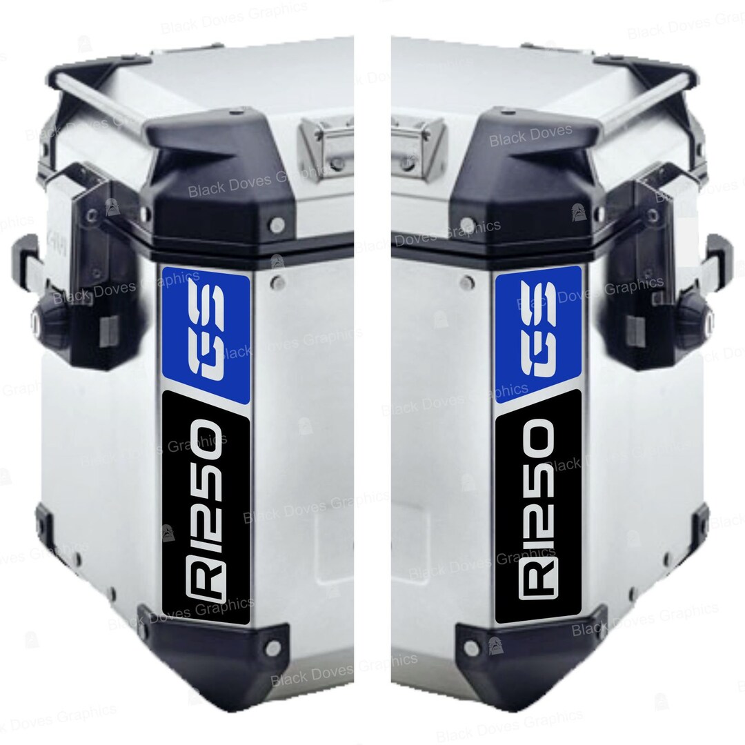 N2 Reflective Stickers Compatible With GIVI Trekker Outback 48 37 Ltr ...