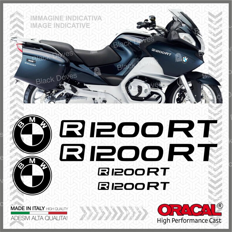 6x R1200RT BMW Motorrad stickers adesivi pegatina autocollant | Etsy