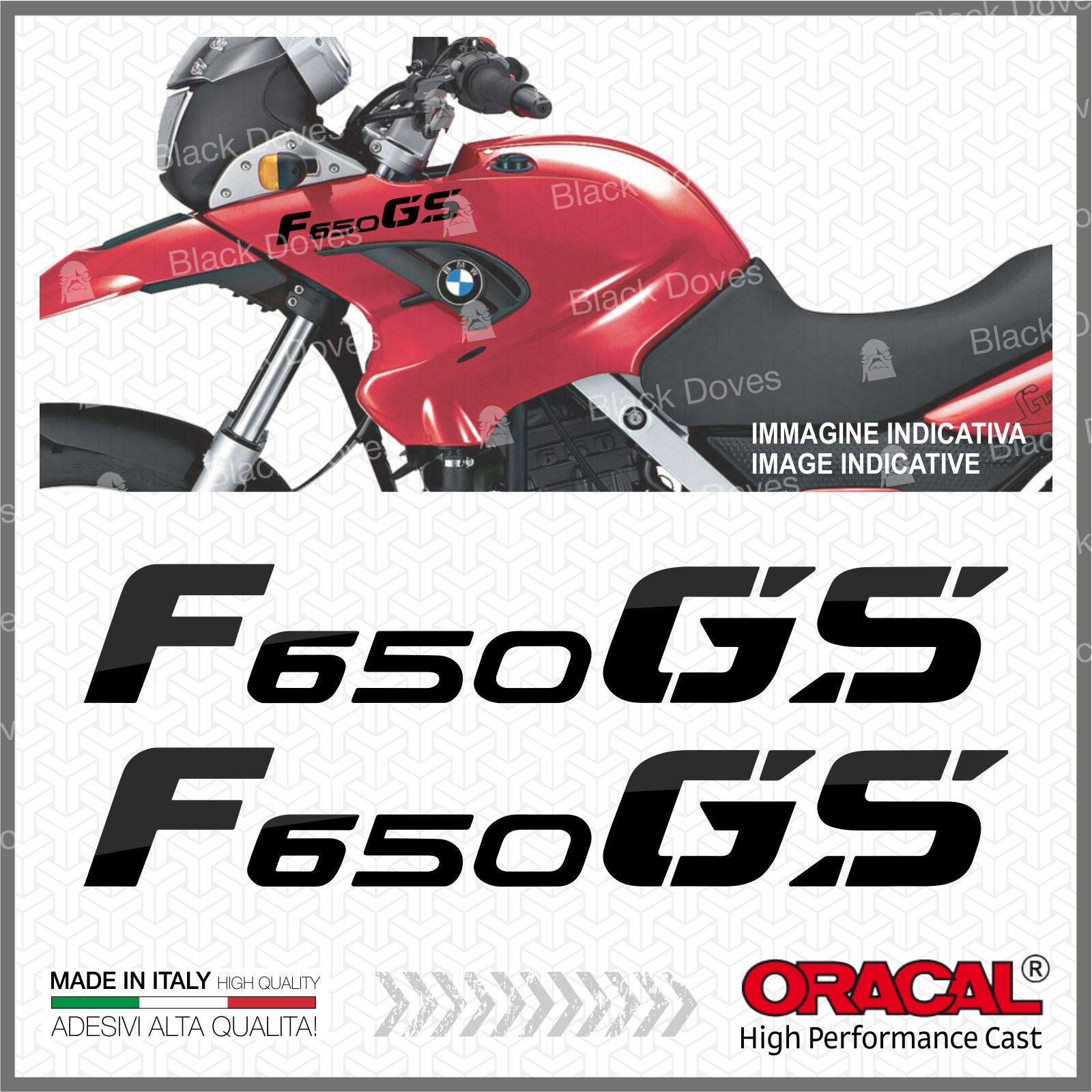 2x F650GS BMW Stickers Adhesives Pegatina autocollant | Etsy