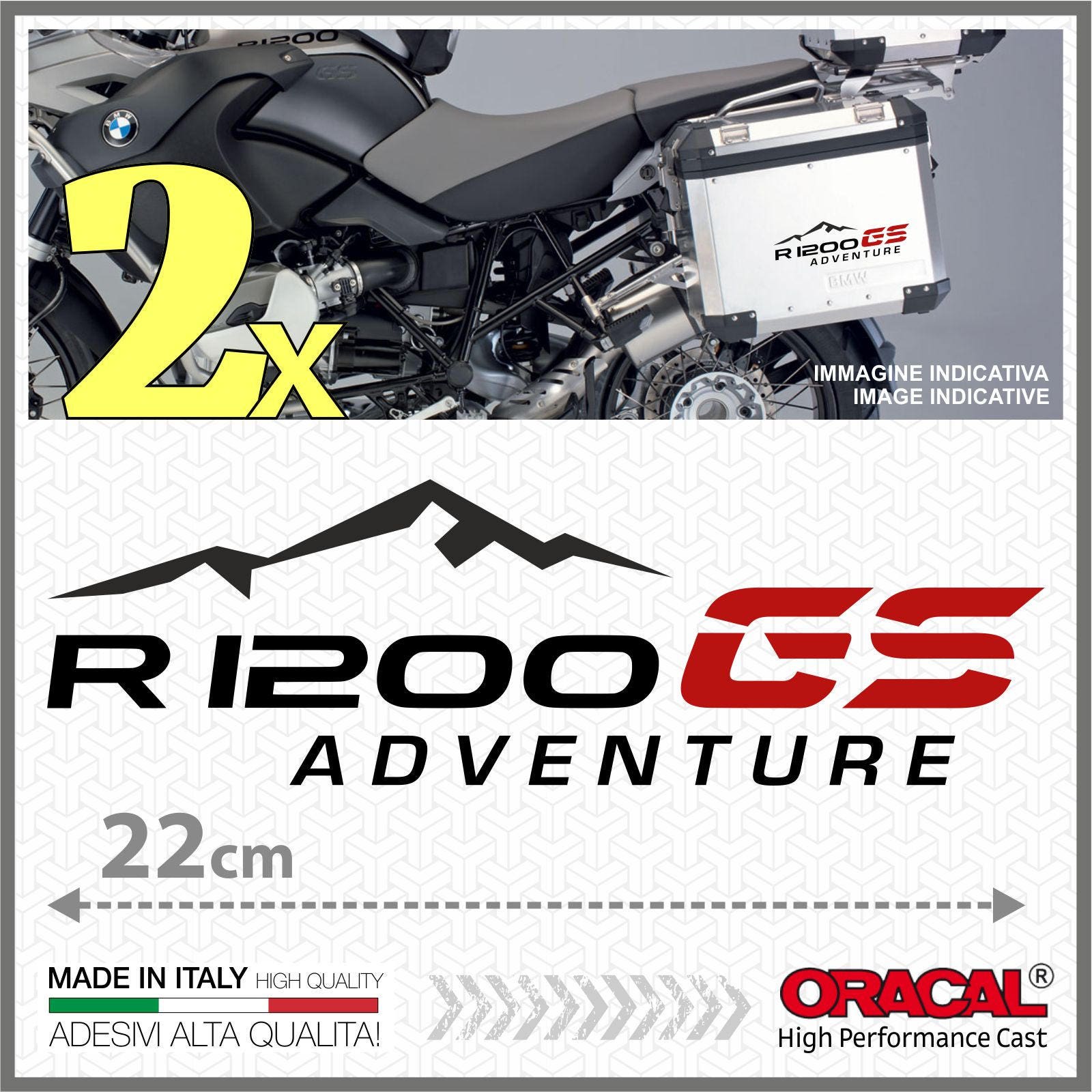 2x BMW R1200GS ADVENTURE Stickers Adhesives Pegatina Autoglue - Etsy