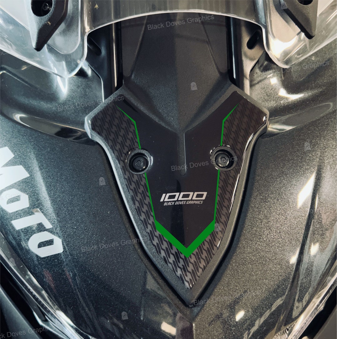 3D Resin Front Protection Sticker Compatible With KAWASAKI Versys 1000 ...
