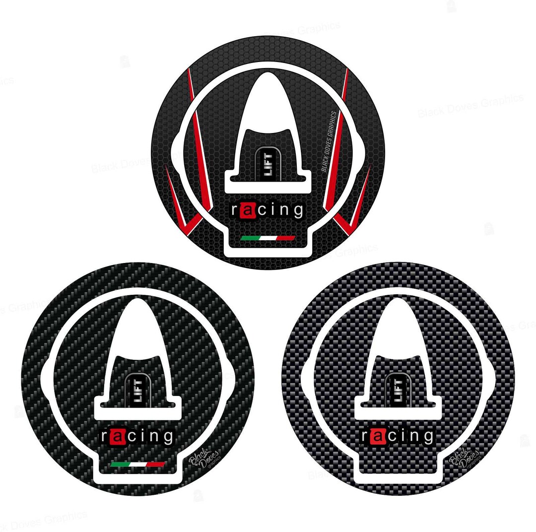 3D Resin Tank Cap Sticker Protection Compatible With APRILIA From 2007 ...