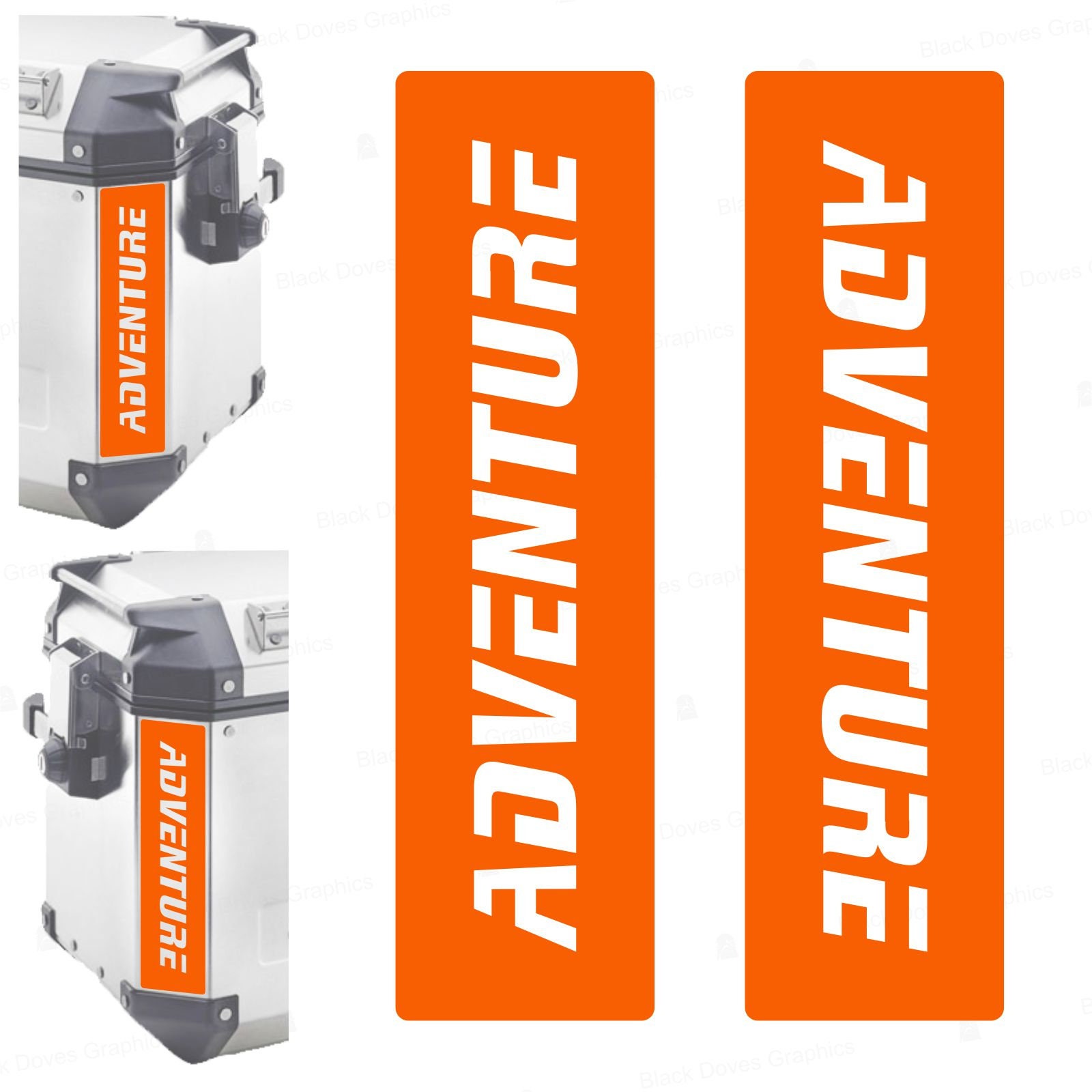 2pcs Reflectors Stickers Compatible With GIVI Trekker Outback | Etsy UK