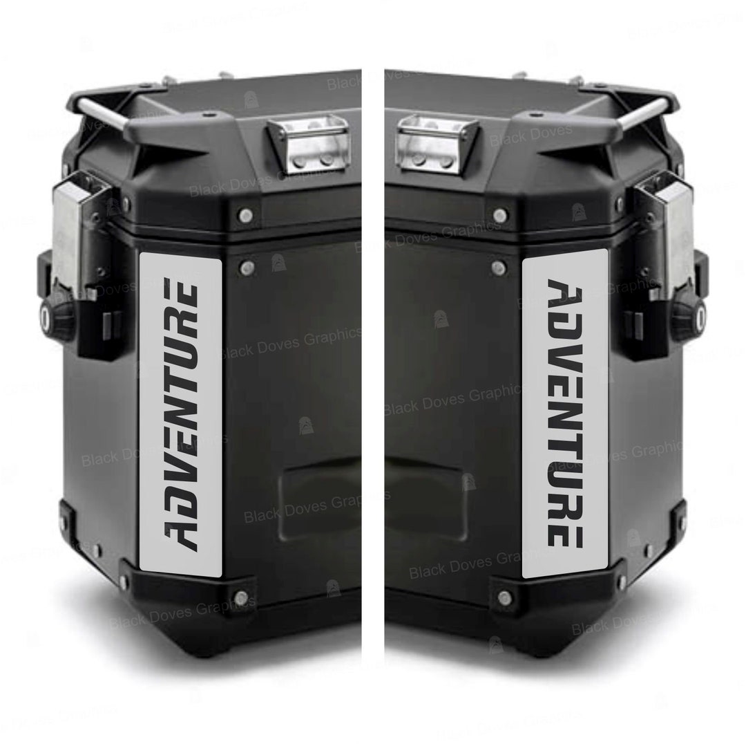 2pcs Reflective Stickers Compatible With GIVI Trekker Outback SIDE ...