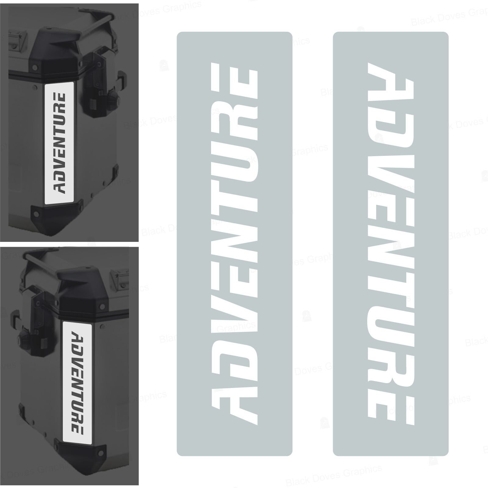 2pcs Reflectors Stickers compatible with GIVI Trekker Outback | Etsy