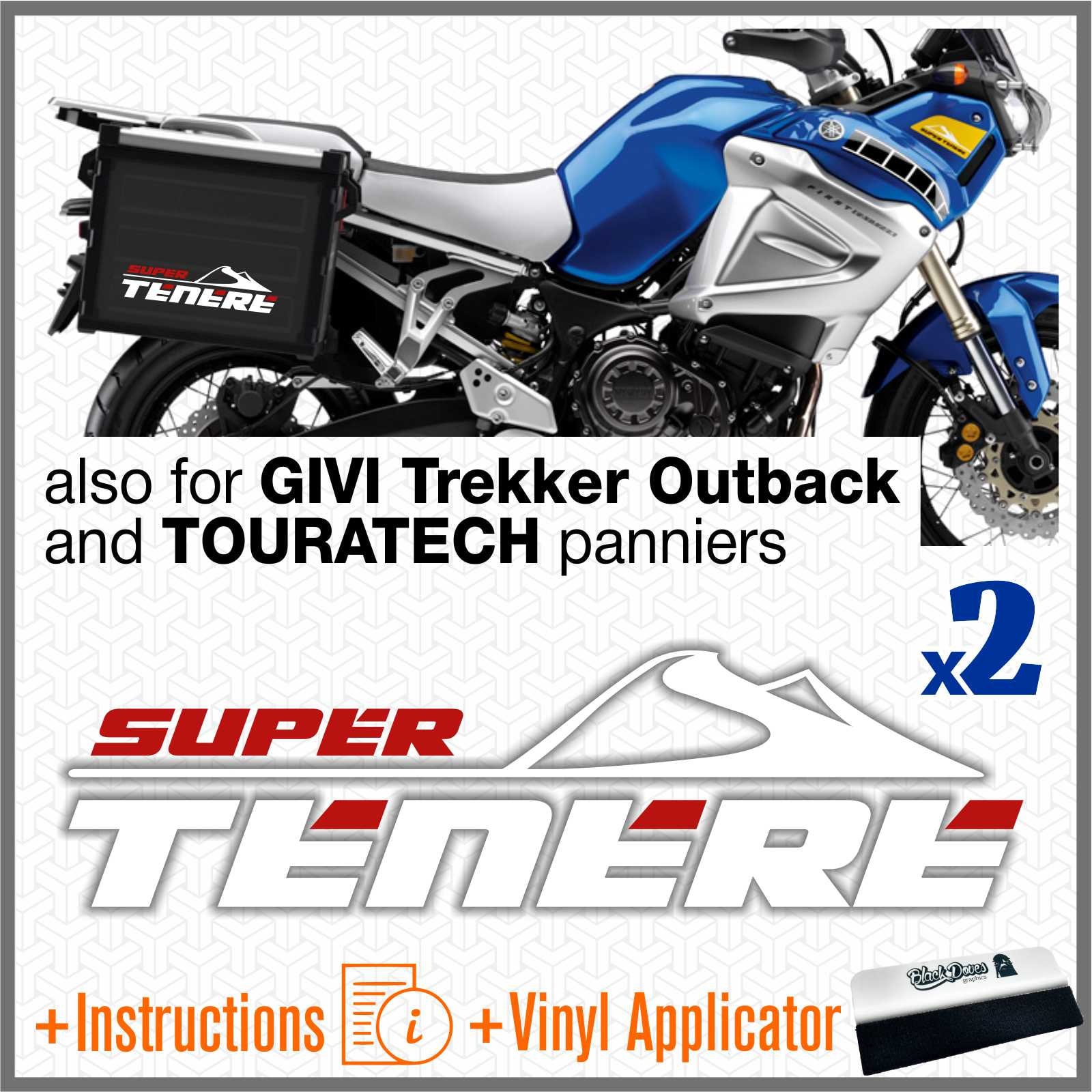 Super Tenere Stickers Super Tenere Stickers Etsy
