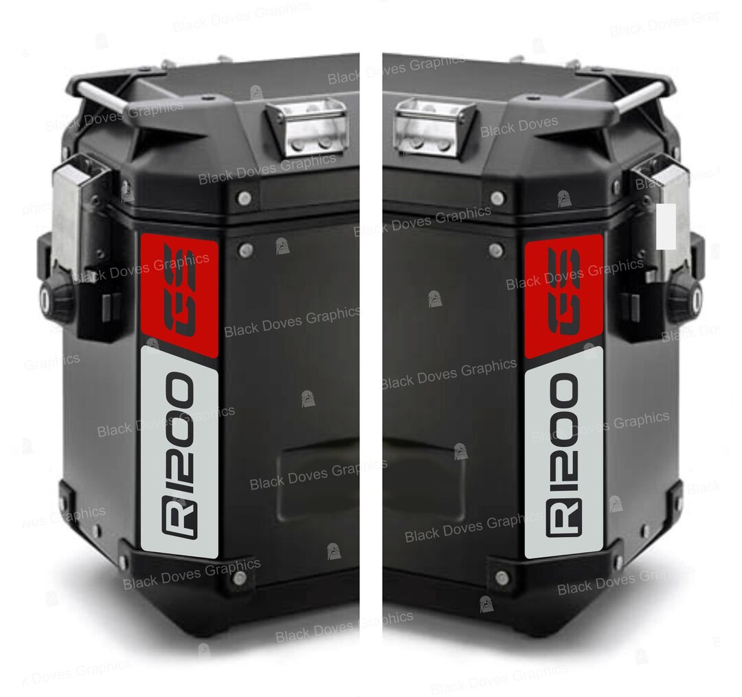 N2 Reflective Stickers Compatible With GIVI Trekker Outback 48 37 Ltr ...