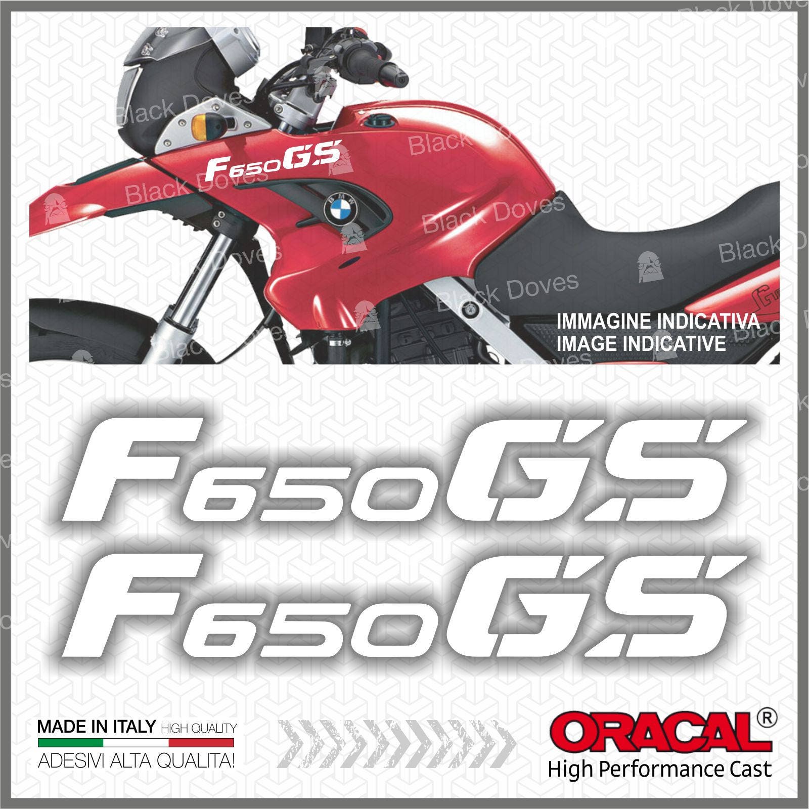 2x F650GS BMW Stickers Adhesives Pegatina autocollant | Etsy