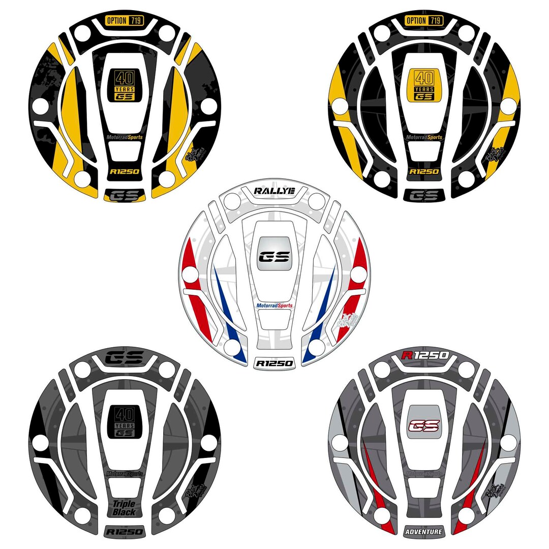 Resin Tank Cap Sticker Protector Compatible With BMW R 1250 GS and ...