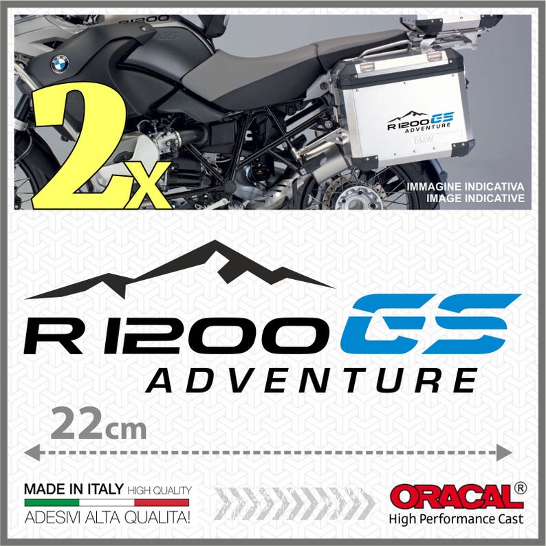2x BMW R1200GS ADVENTURE Stickers Adhesives Pegatina Autoglue - Etsy