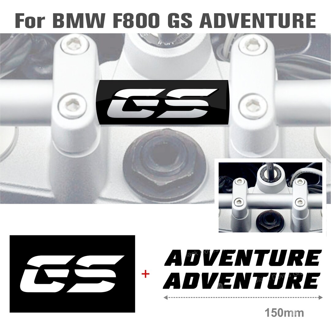 3pcs Black Reflective Anti-scratch Stickers Compatible With F 800 GS ...