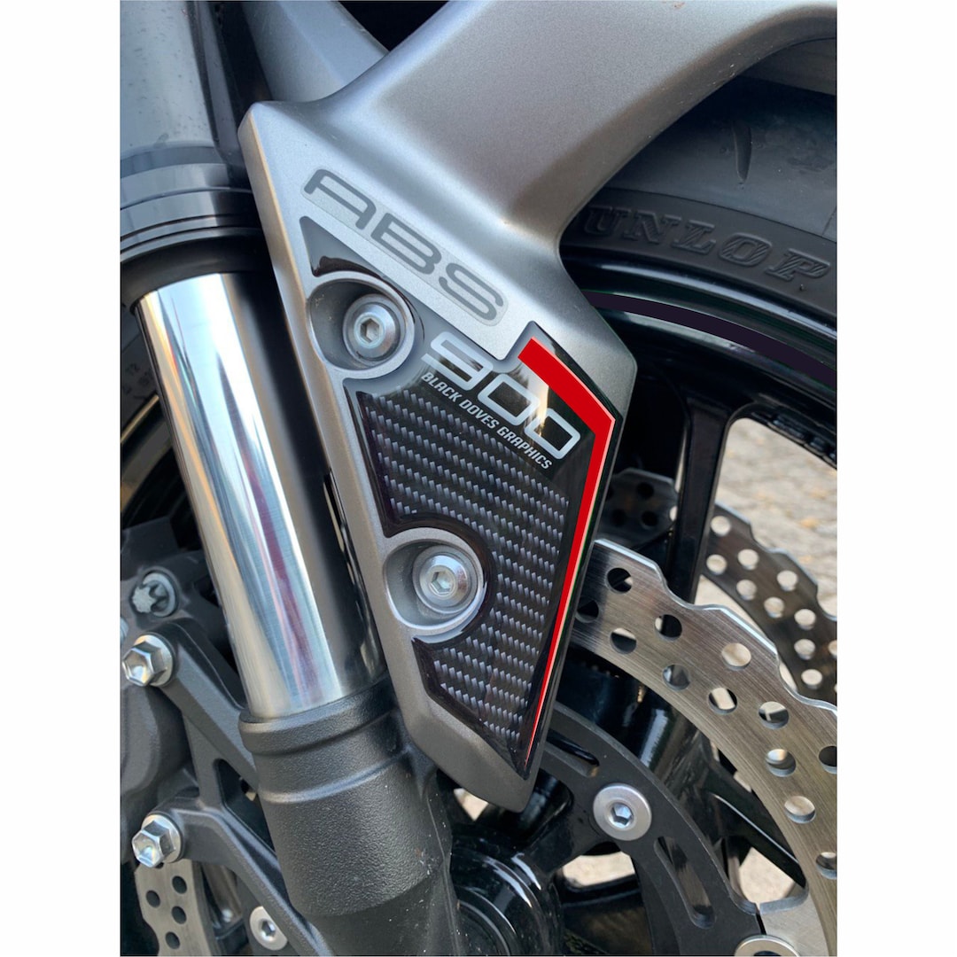 3D Resin Stickers Protection Fork Guards Compatible With KAWASAKI Z900 ...