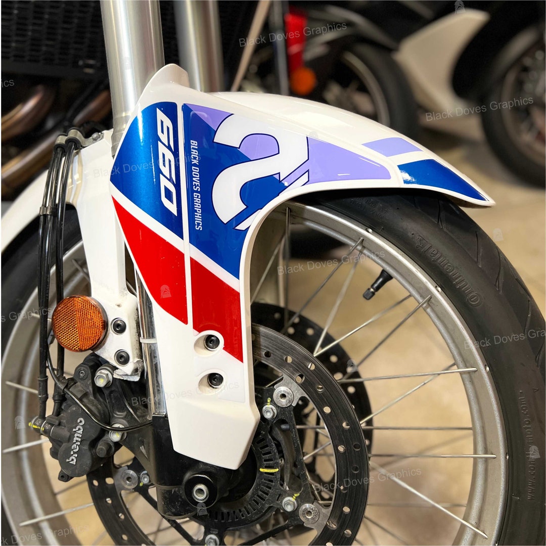 3D Resin Stickers for Mudguard Protection Compatible With Aprilia ...
