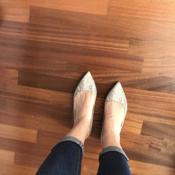 Toe Cleavage Flats - Etsy