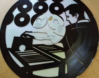 Vinyl record art | Etsy