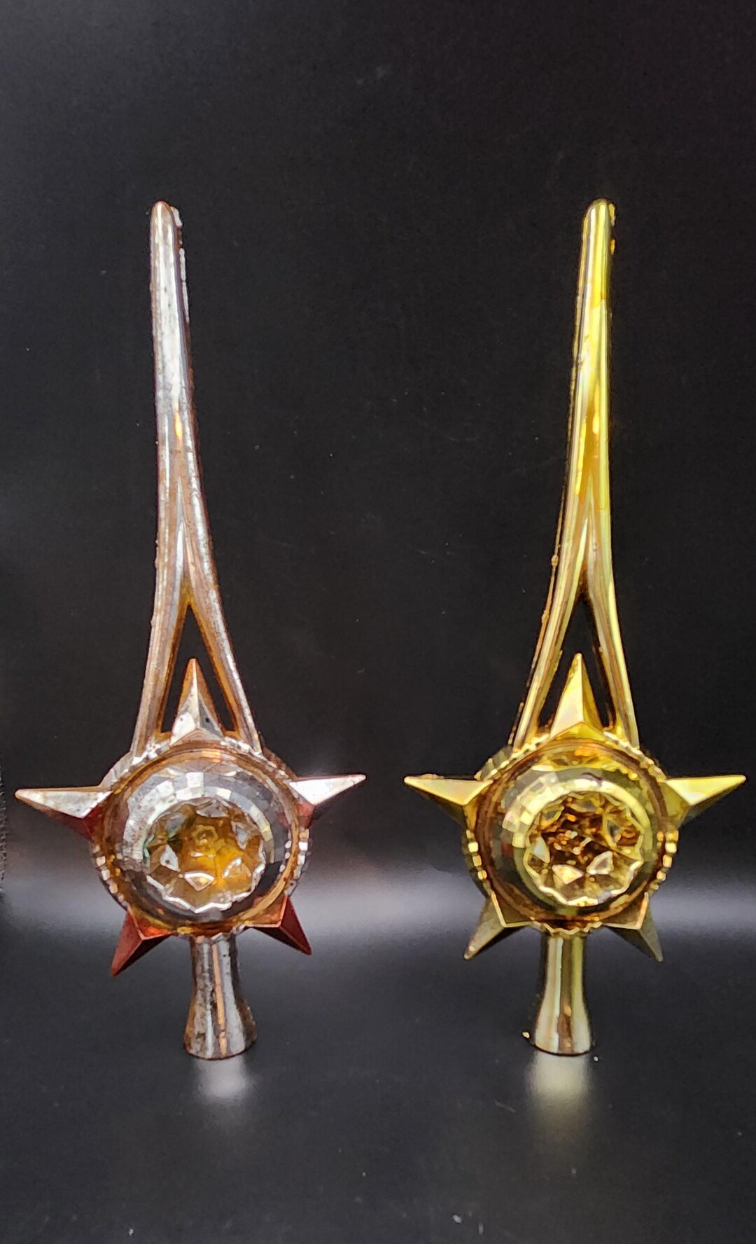 Two MCM Atomic Star Tree Toppers - Etsy