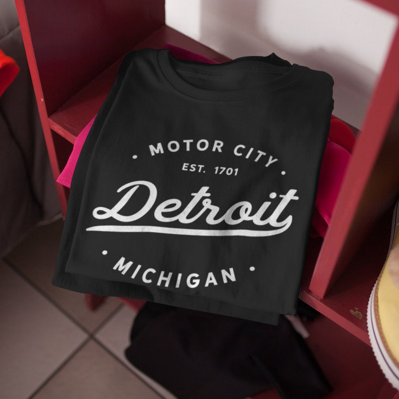 Detroit T Shirt - Etsy