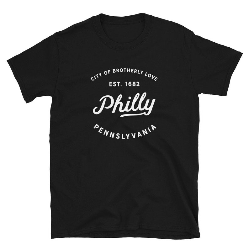 Philadelphia Philly Shirt City of Brotherly Love Pennsylvania Classic ...