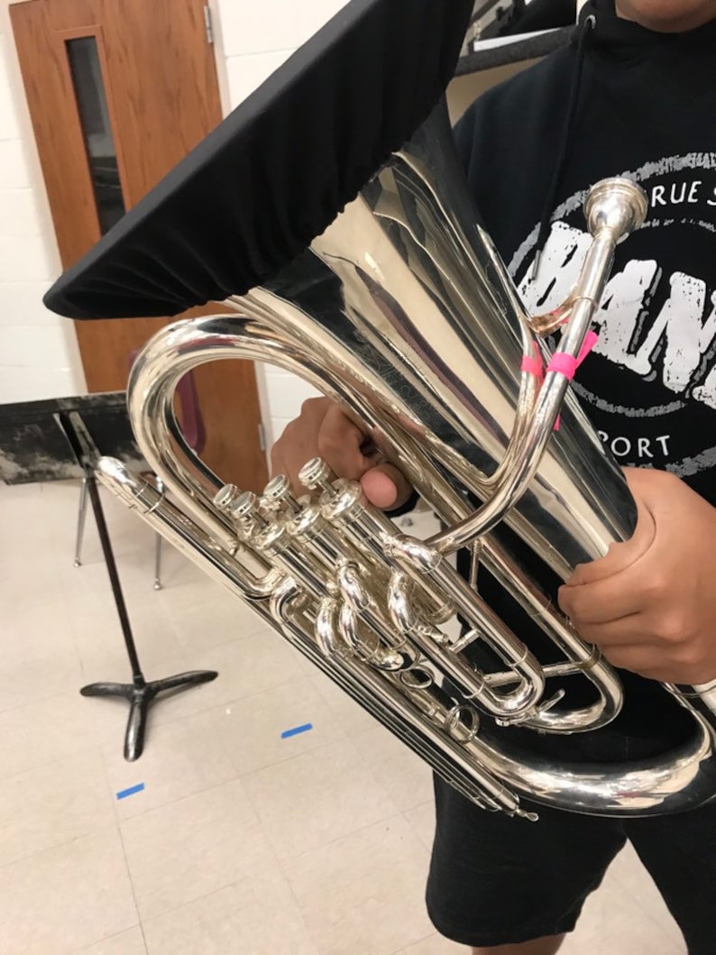 Euphonium Baritone or Mellophone Poly Cotton Bell Cover Machine Sewn ...