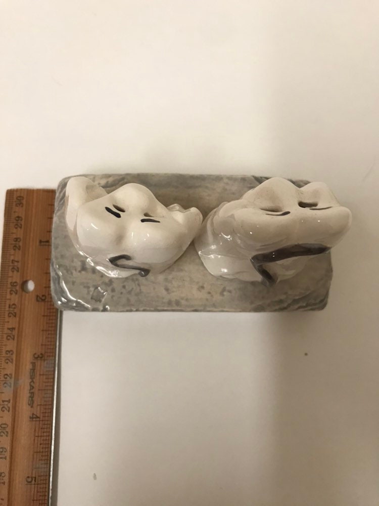 Ceramic Ghosts Mice Halloween Decor Lit LED Flicker Tea Lights New ...