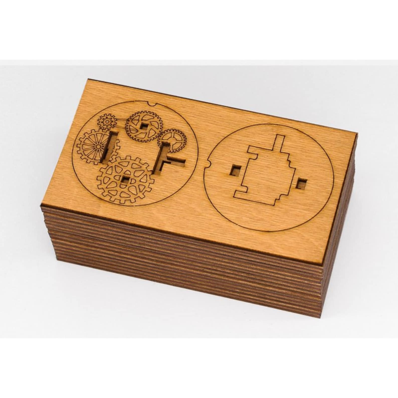 Kryptos - Cryptex Wooden Kit. Portable Puzzle Vault for Secret Messages ...