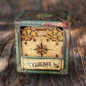Cluebox - Escape Room in a Box for Adults and Kids Davy Jones Locker ...