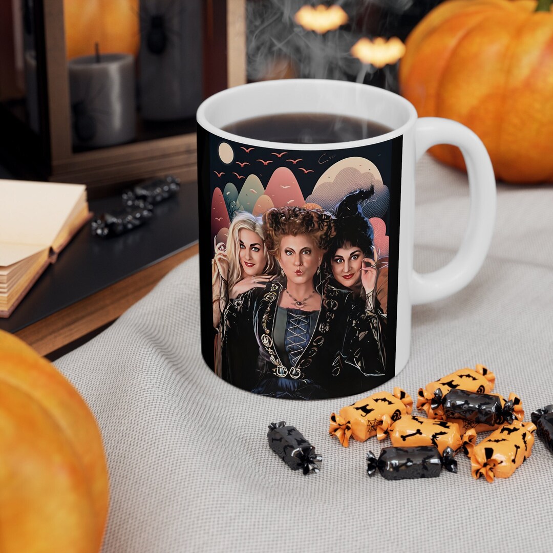 Hocus Pocus 11 Oz Mug, Best Friends Wednesday Mug, Besties Gift With ...