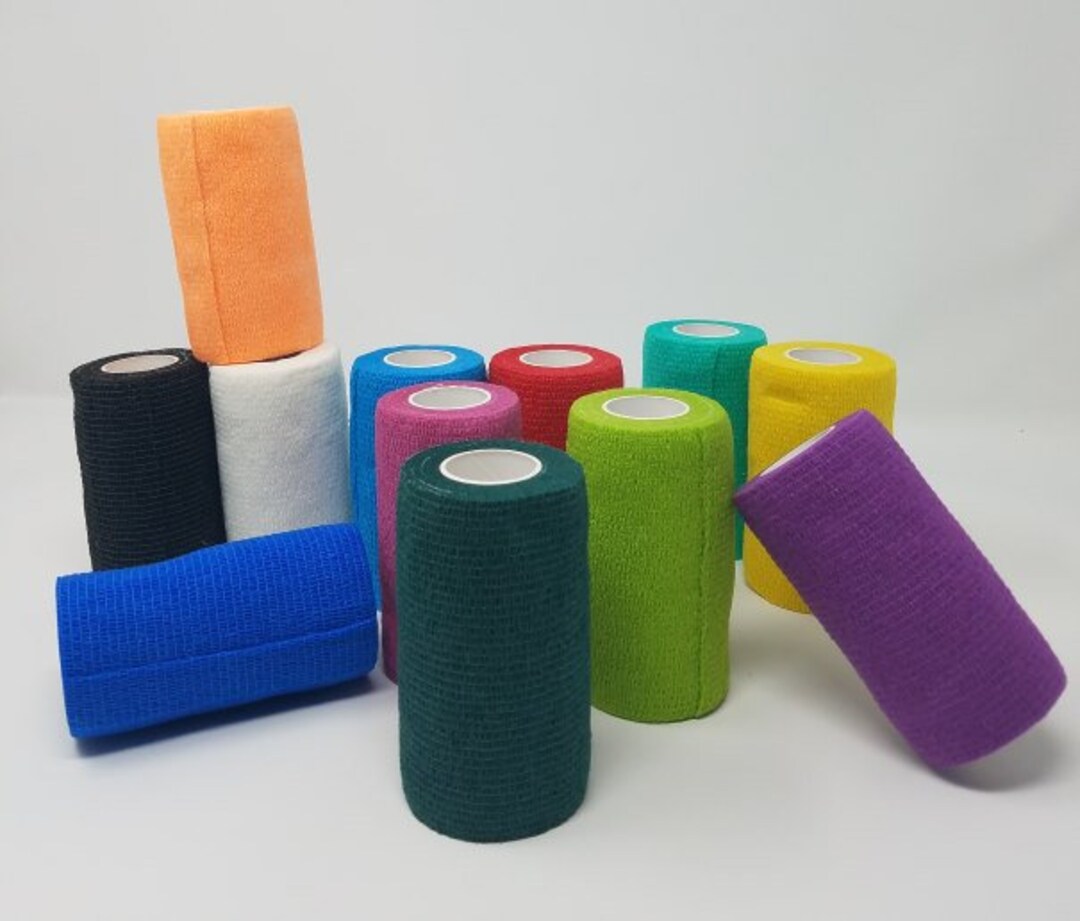 VET WRAP - 12 Pack, 12 Color Options, 4" and 3" - Etsy