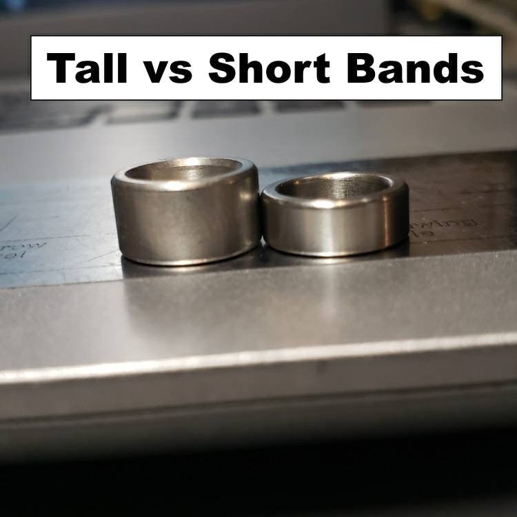 10 Closed Bird Leg Bands - Stainless Steel - Custom Laser Engraved in ...