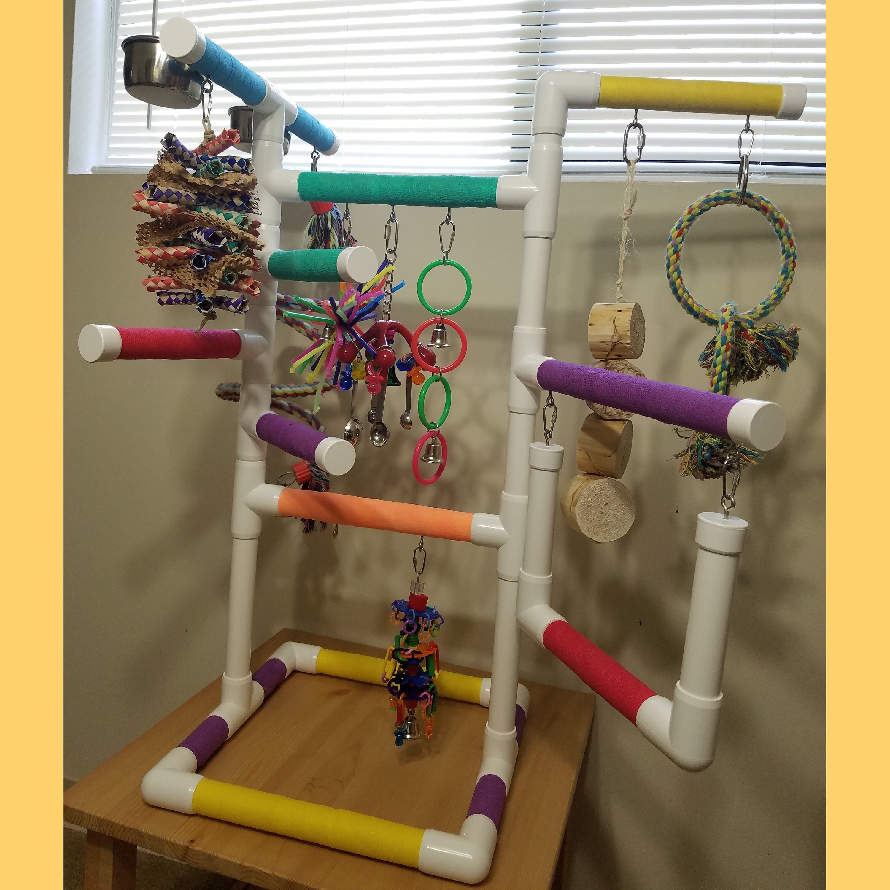 THE ULTIMATE INDULGER Tabletop: Fun Play Gym and Play Stand | Etsy