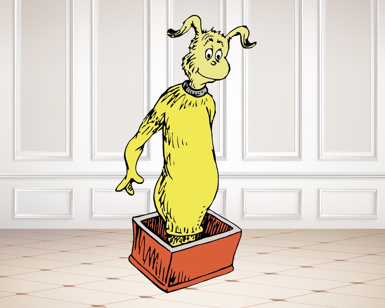 Fox in Socks / Knox in Box SVG / 48 Inch Life Size PRINTABLE / | Etsy ...