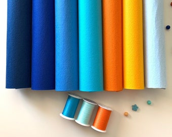 Stiffened Hard Felt 1.2 Mm Thickness Craft Felt Various Colors | Etsy