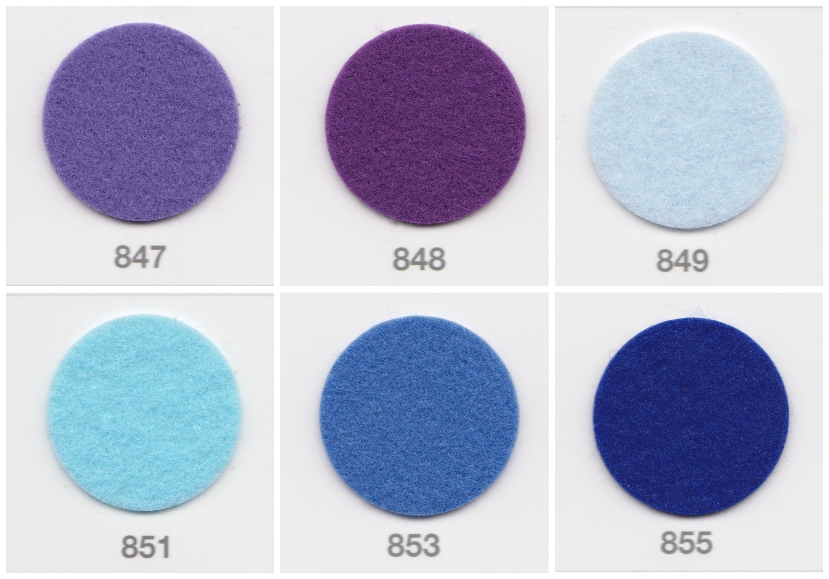 Hard Felt Stiffened Set of 17 Pc 1.2 Mm Thickness Various - Etsy