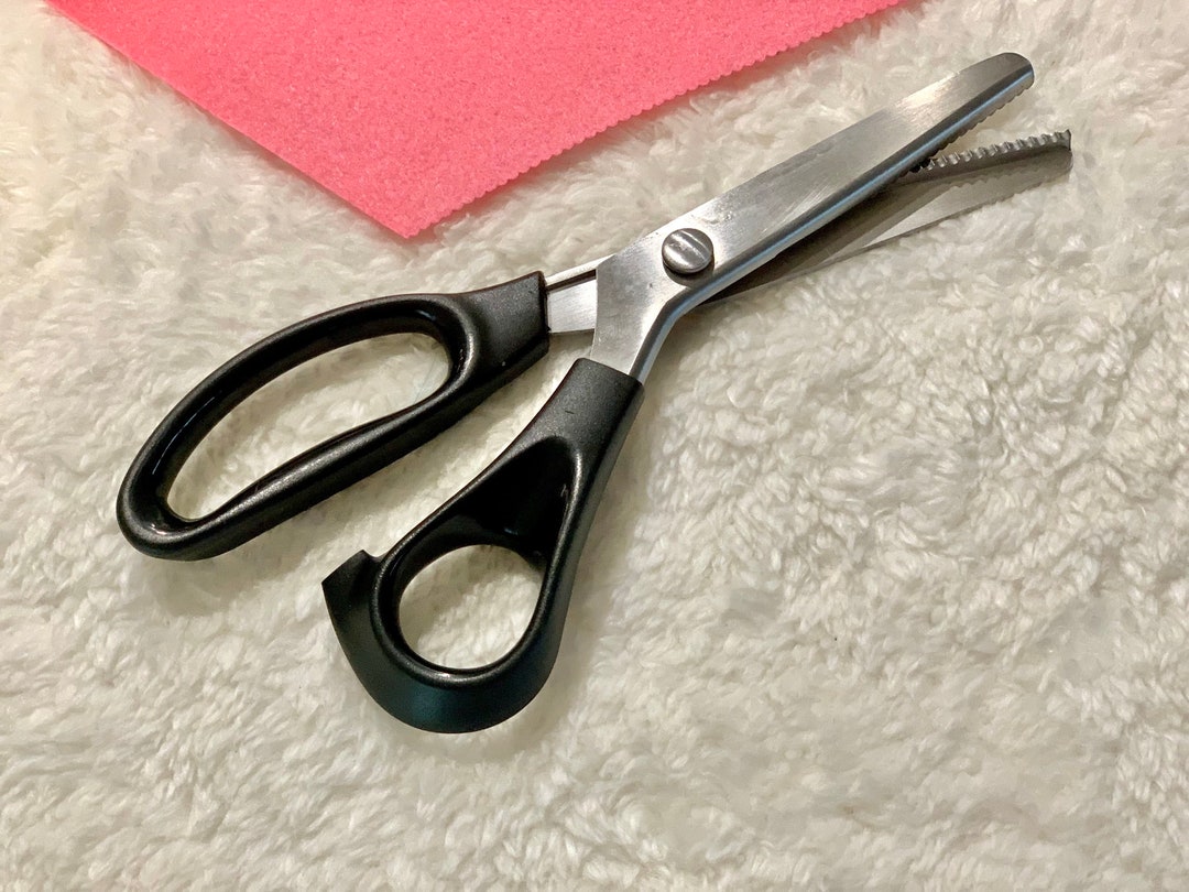 Pinking Shears Scissors 3 Mm Scalloped Round Edges Stainless - Etsy