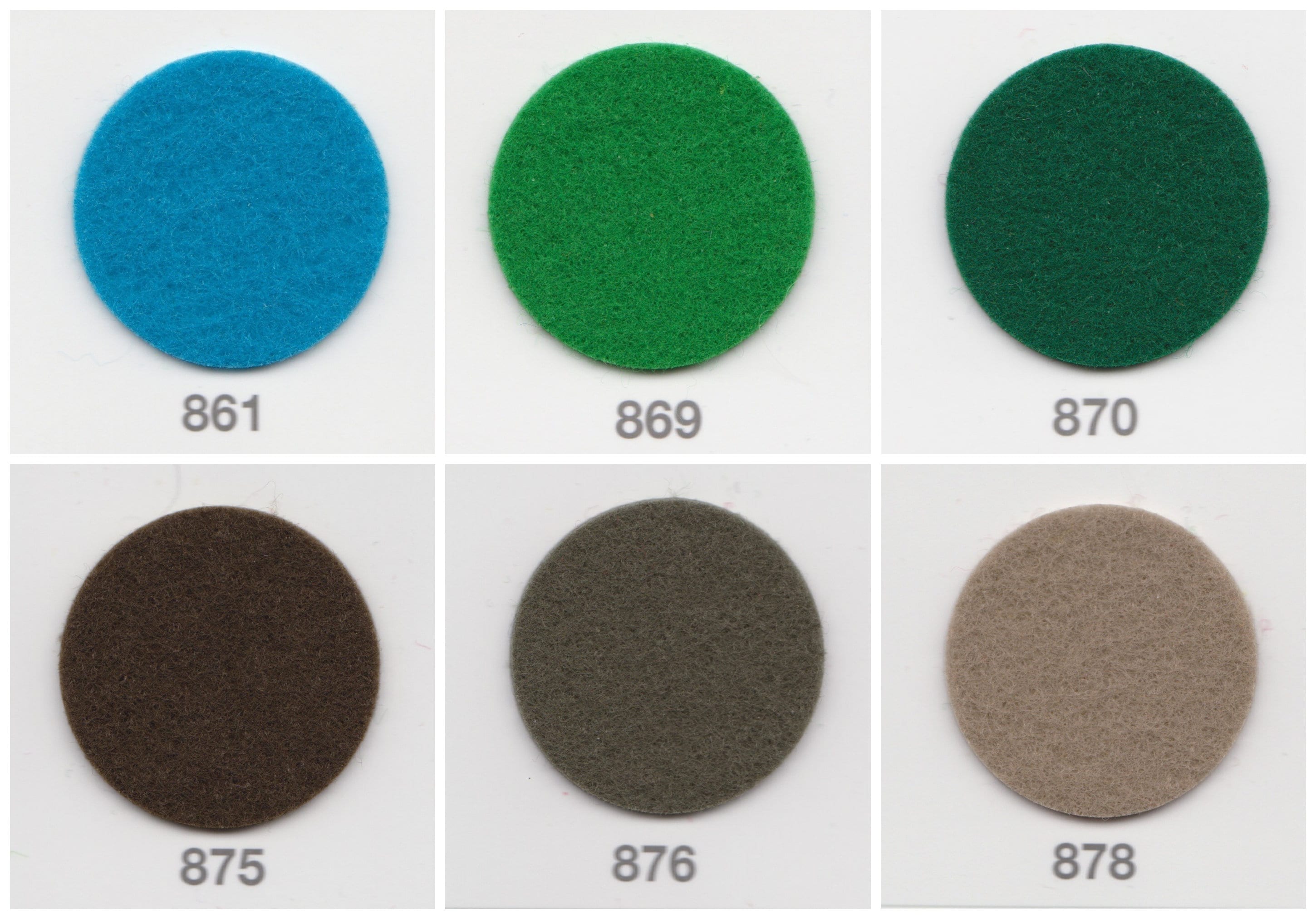 Stiffened Hard Felt 1.2 Mm Thickness Craft Felt Various Colors - Etsy