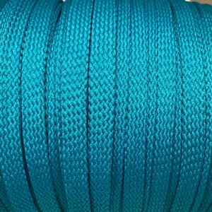 Flat Solid Shoelaces Teal - Etsy