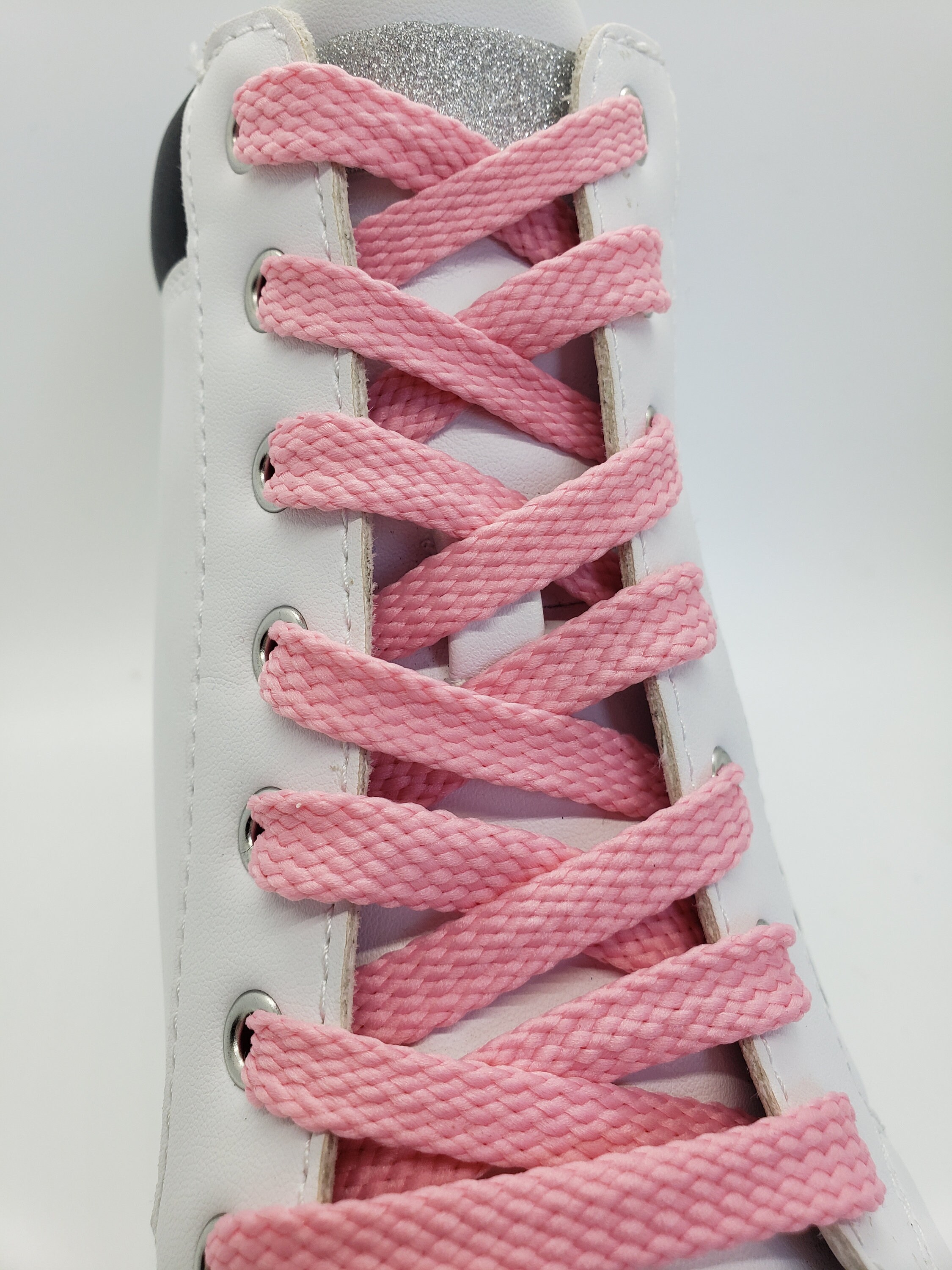 Flat Solid Red & Pink Shoelaces - Etsy