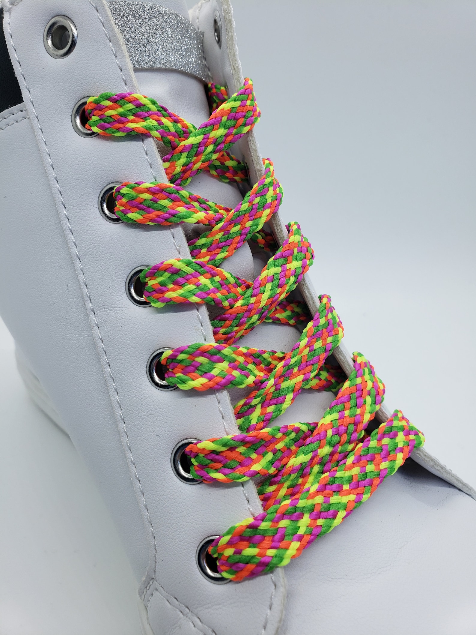 Flat Confetti Shoelaces - Etsy