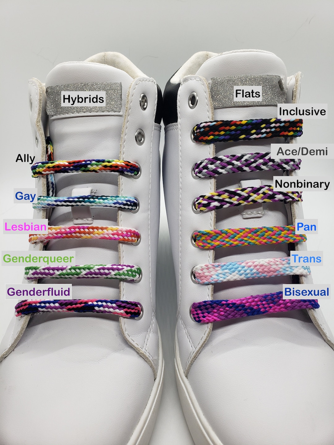 Pride Flag Shoelaces - Etsy