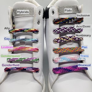 Pride Flag Shoelaces - Etsy