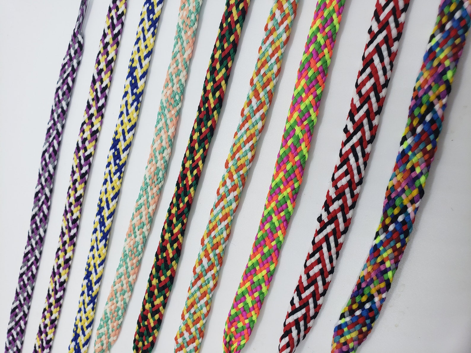 Flat Confetti Shoelaces - Etsy