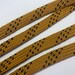 Premium Sport Laces Gold With Black Accents - Etsy