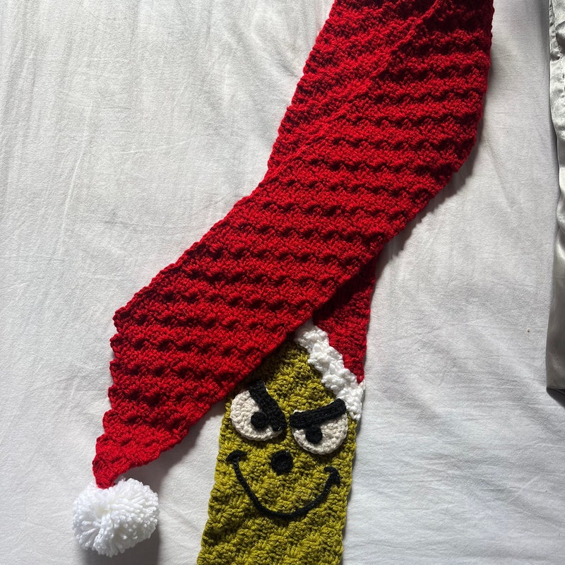 Grinch Scarf Pattern - Etsy